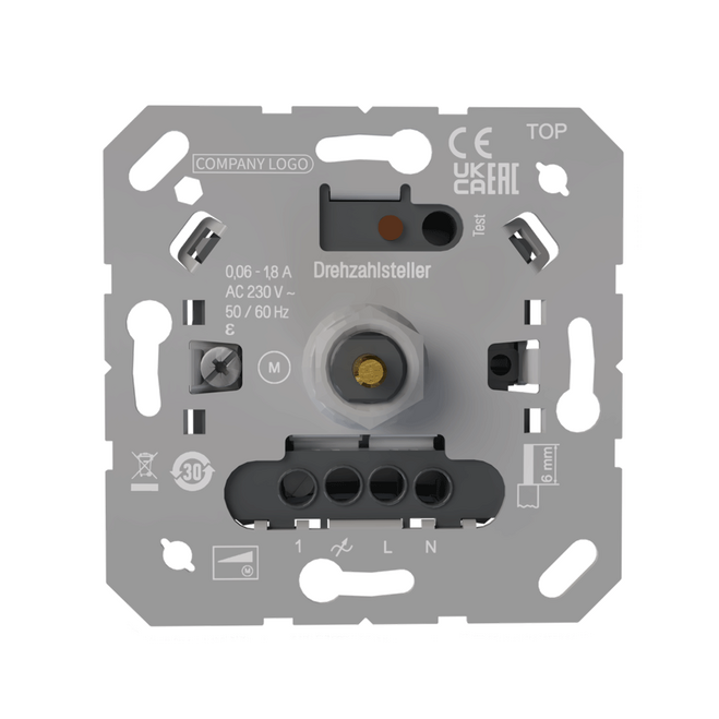 FMK speed controller insert for (fan) motors - Insta GmbH