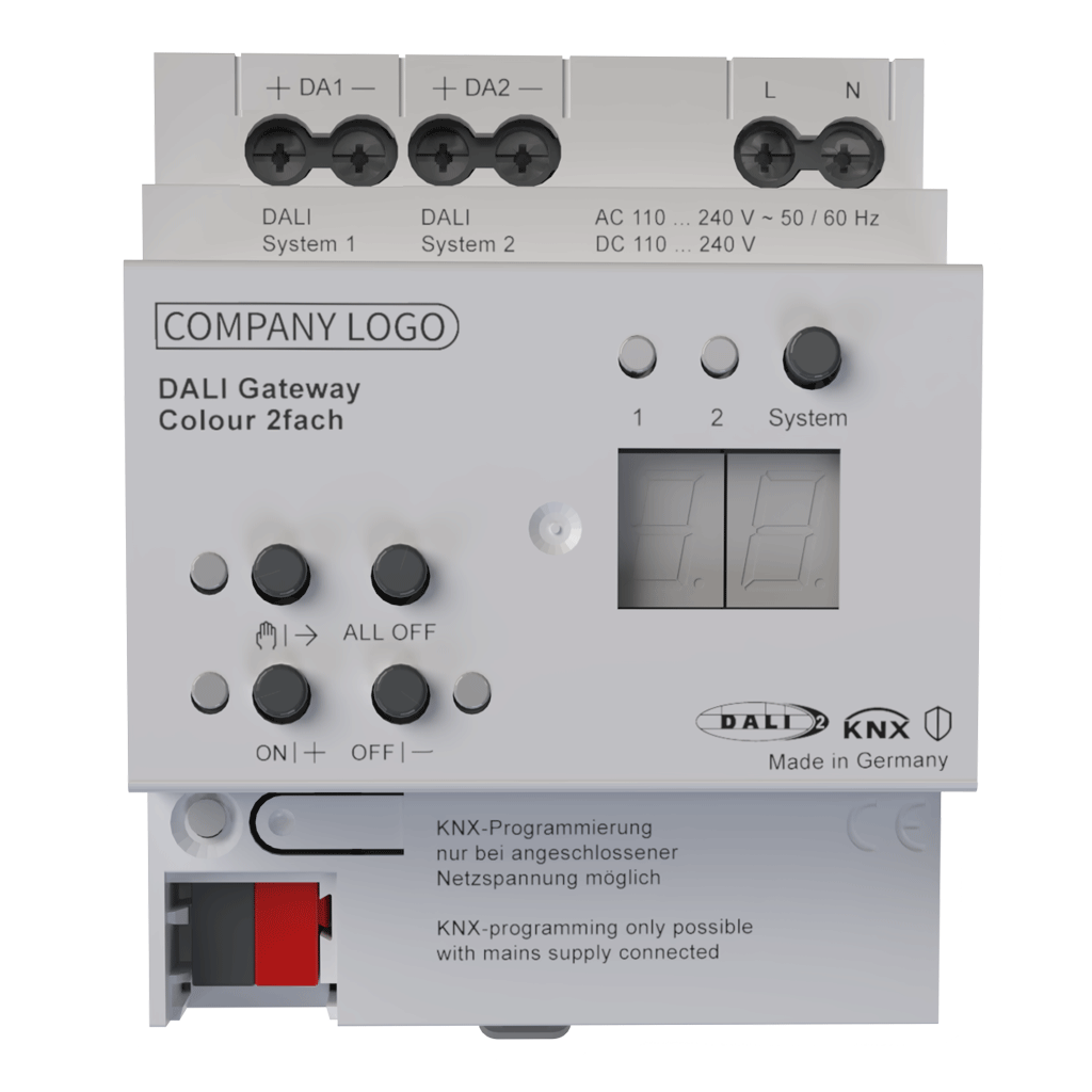 KNX DALI-2 Gateway 2gang Secure - Insta GmbH