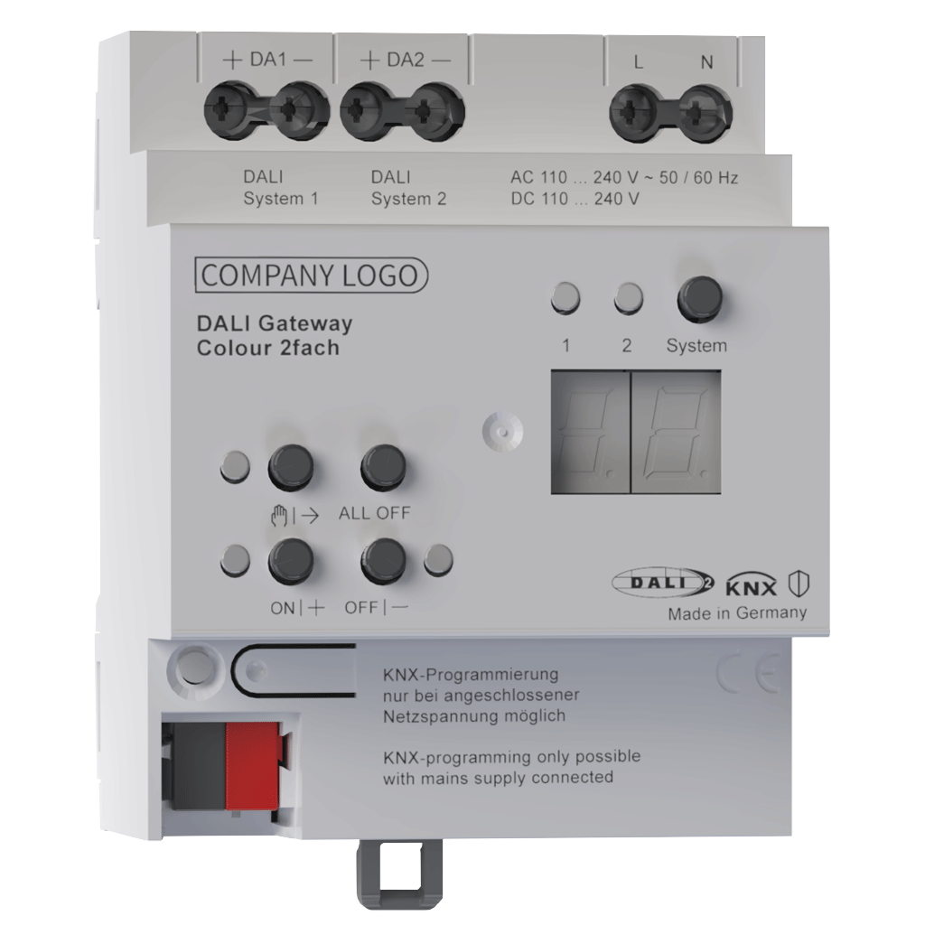 KNX DALI-2 Gateway 2gang Secure - Insta GmbH