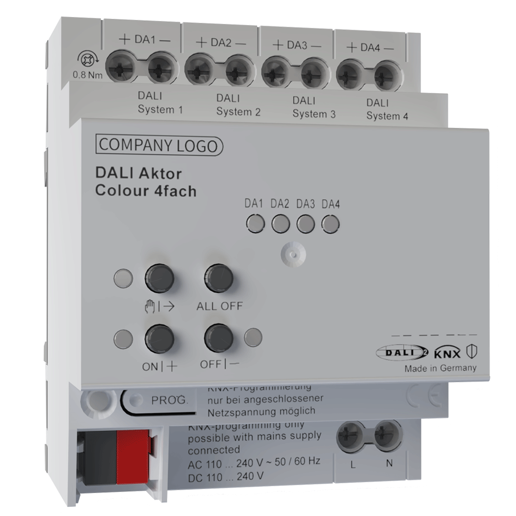 KNX DALI-2 Actuator 4gang Secure RMD - Insta GmbH