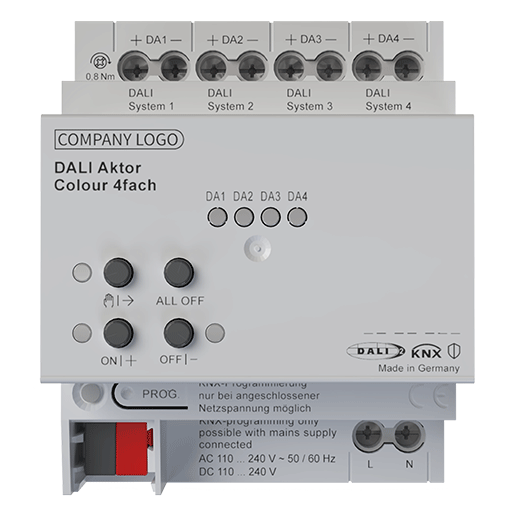 KNX DALI-2 Actuator 4gang Secure RMD - Insta GmbH
